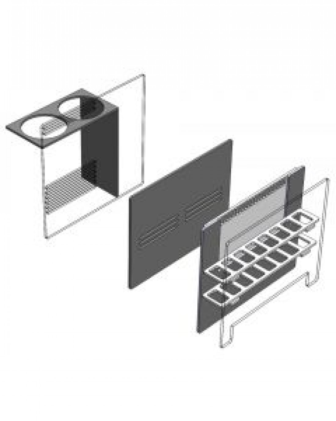 29 GALLON STANDARD SUMP BAFFLE KIT - FIJI CUBE
